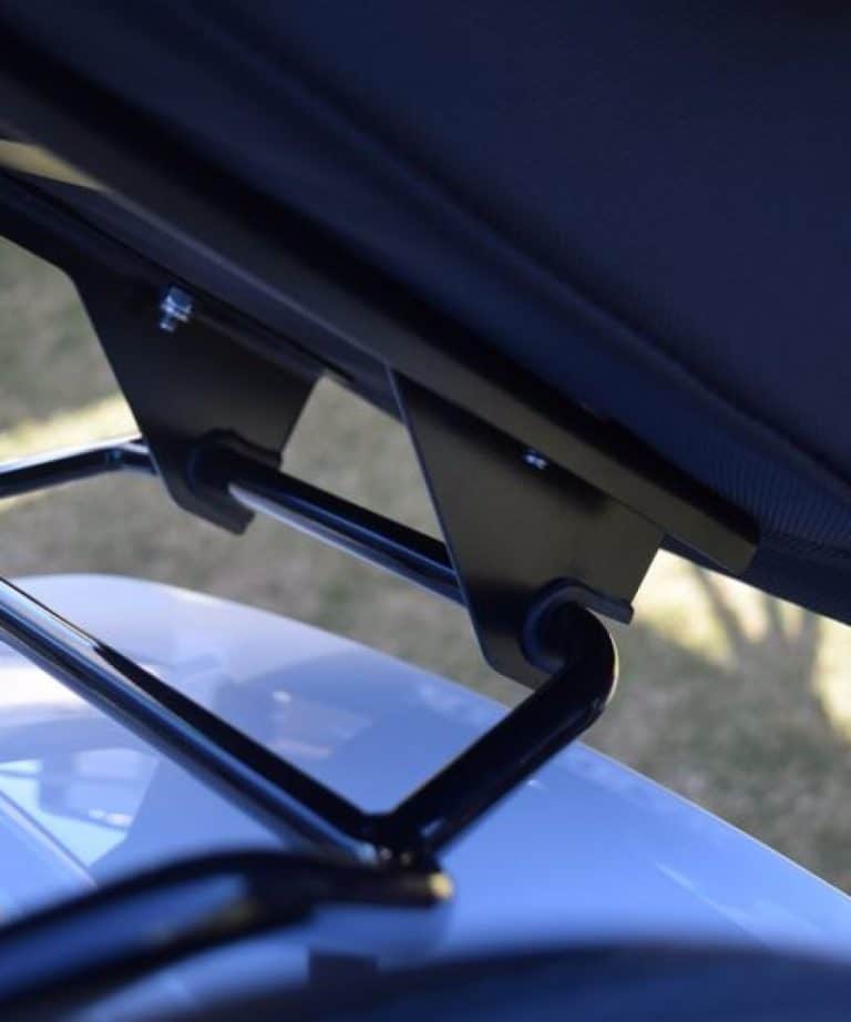 RickRak Quick Attach Strapless Harley Luggage Rack - No Straps Needed