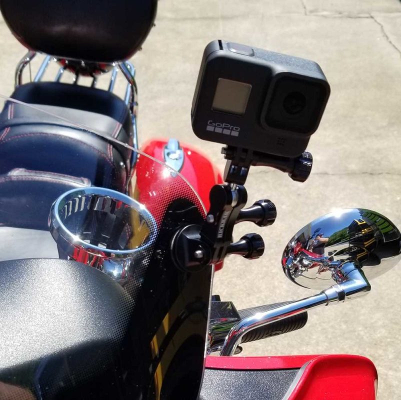 NEW! GoPro Deluxe 360 Mount for Indian - RickRak