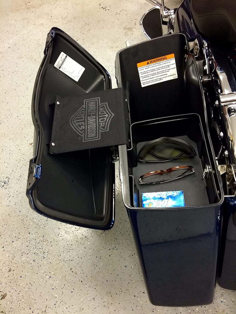 Top Shelf® Saddlebag Organizer Tray 2014-2023 Harley Factory Hard Bags ...