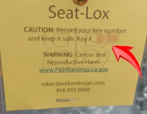 Robert Becker Design SEAT-LOX® - RickRak