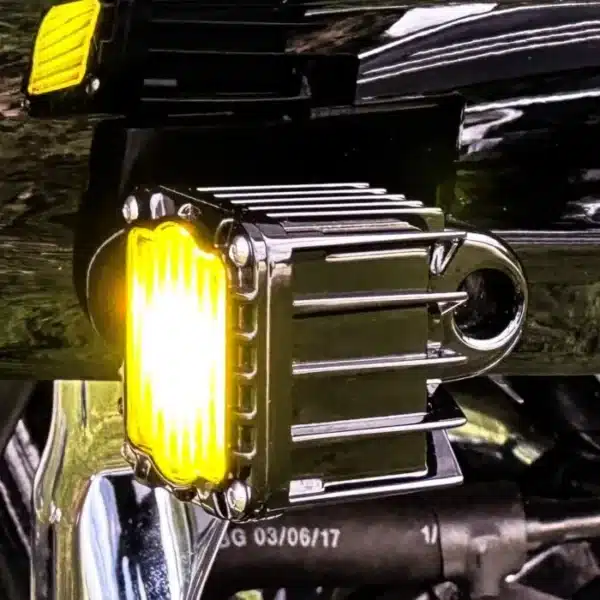 Custom Dynamics Shark Demon™ SAE Selective Yellow LED Front Turn ...