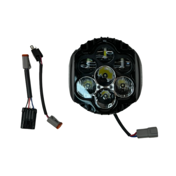 Custom Dynamics® Shark Demon™ Street Legal LED Headlight For 1994-2023 ...