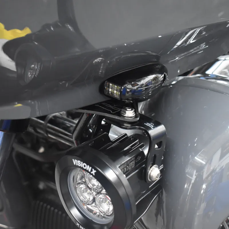 RickRak® Carbon Fiber Fog Light Brackets for Road Glide - RickRak