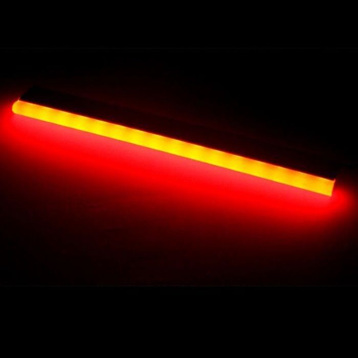 Custom Dymanics® Red Plasma Rods™ Auxiliary LED Light Bars with Smoked ...