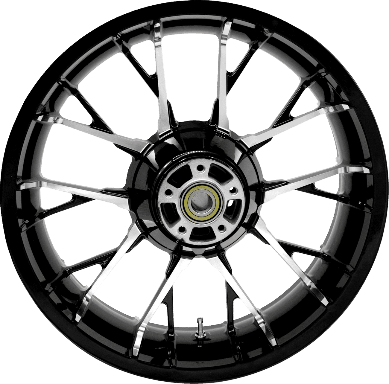 Coastal Moto® Wheel - Marlin - Rear - Single Disc/with ABS - Black Cut ...