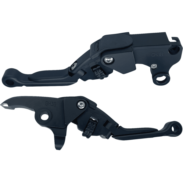 PSR® Anthem Adjustable Lever Set for Harley Models - Pro - Black 12 ...