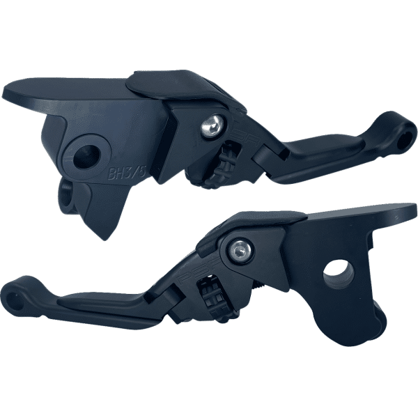 PSR® Anthem Pro Adjustable Lever Set for Harley Touring Models - Black ...