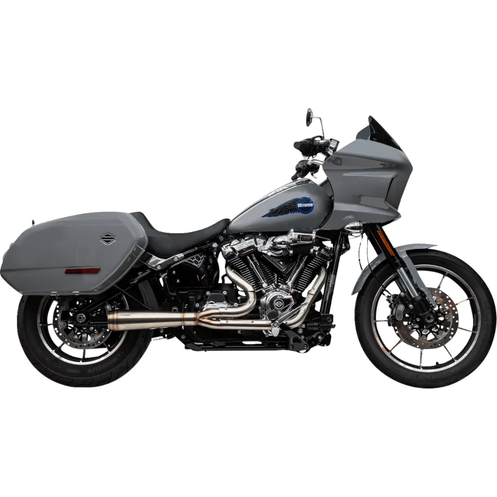Trask® 2-into-1 Assault Exhaust System - Stainless Steel - Softail M8 ...